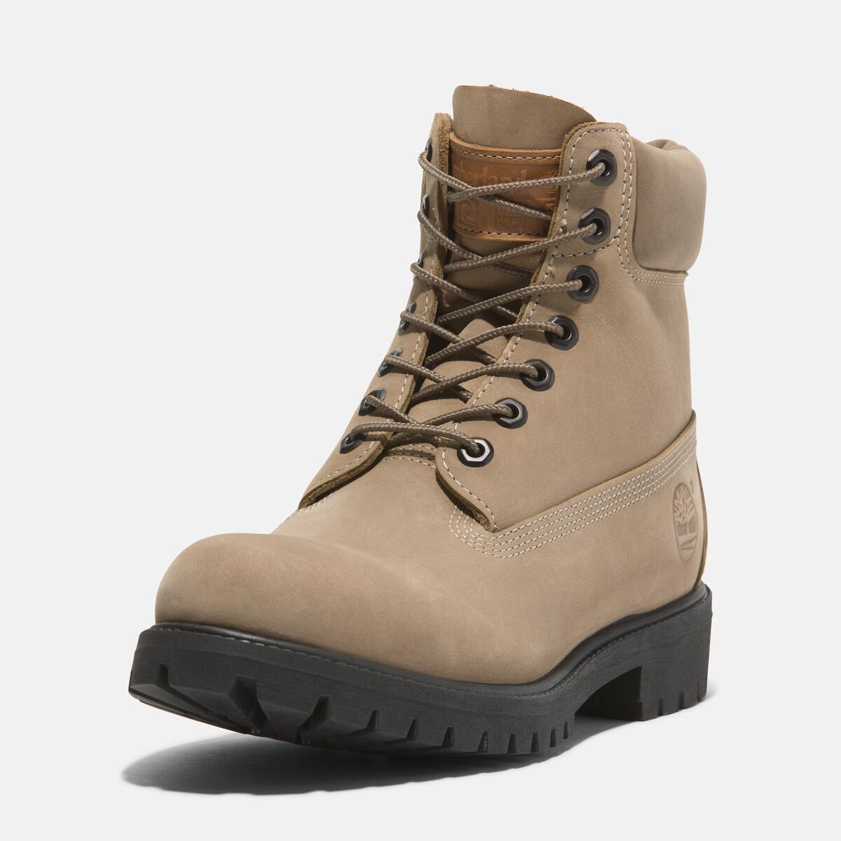 Buy Men's 6-Inch Premium Waterproof Boot in Medium Beige Nubuck ...