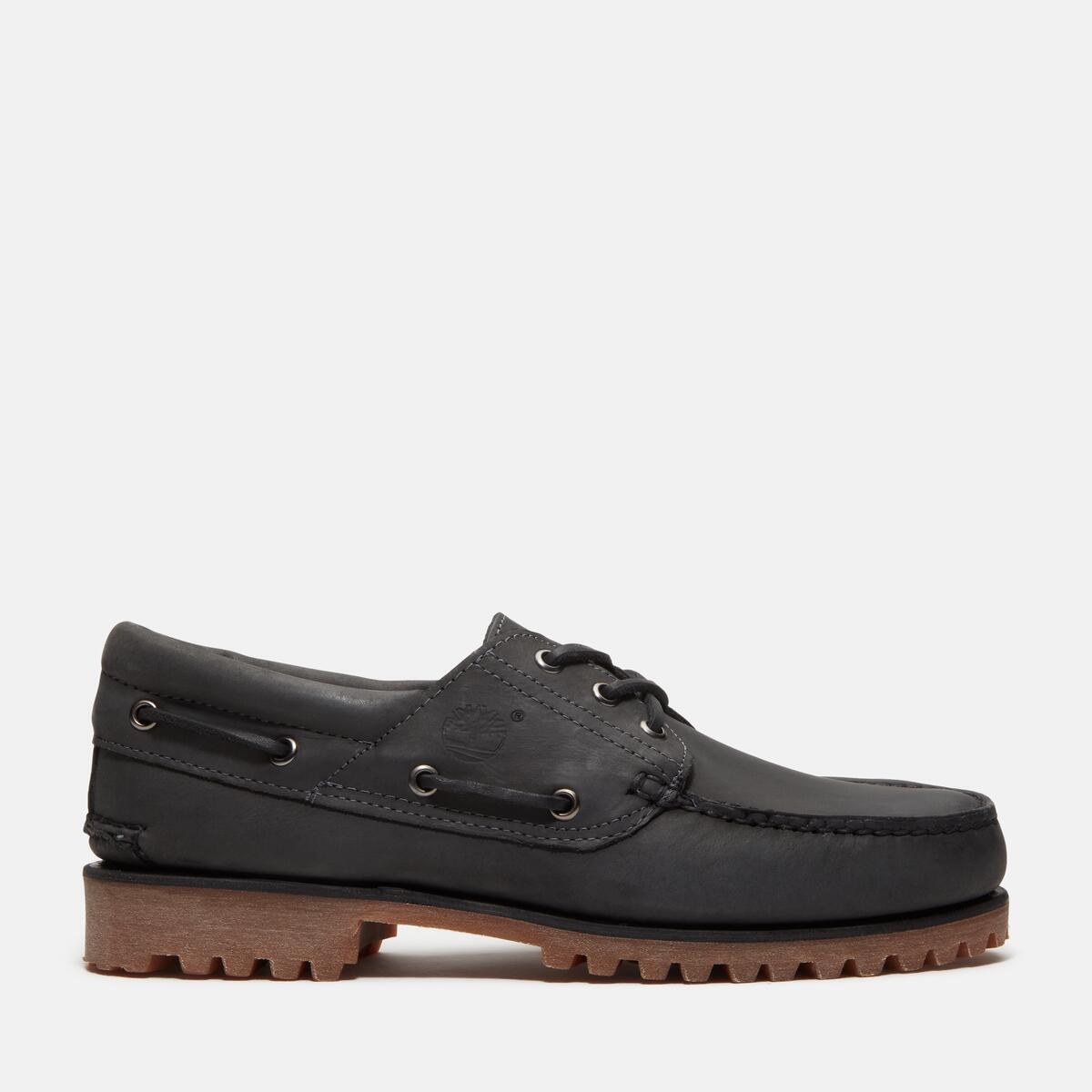 Buy Men's Authentic 3-Eye Classic Lug in Dark Grey Nubuck - Online at ...