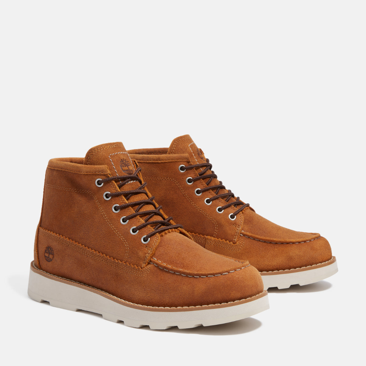 Buy Men's Britton Mills Chukka in Rust Suede - Online at TIMBERLAND ...