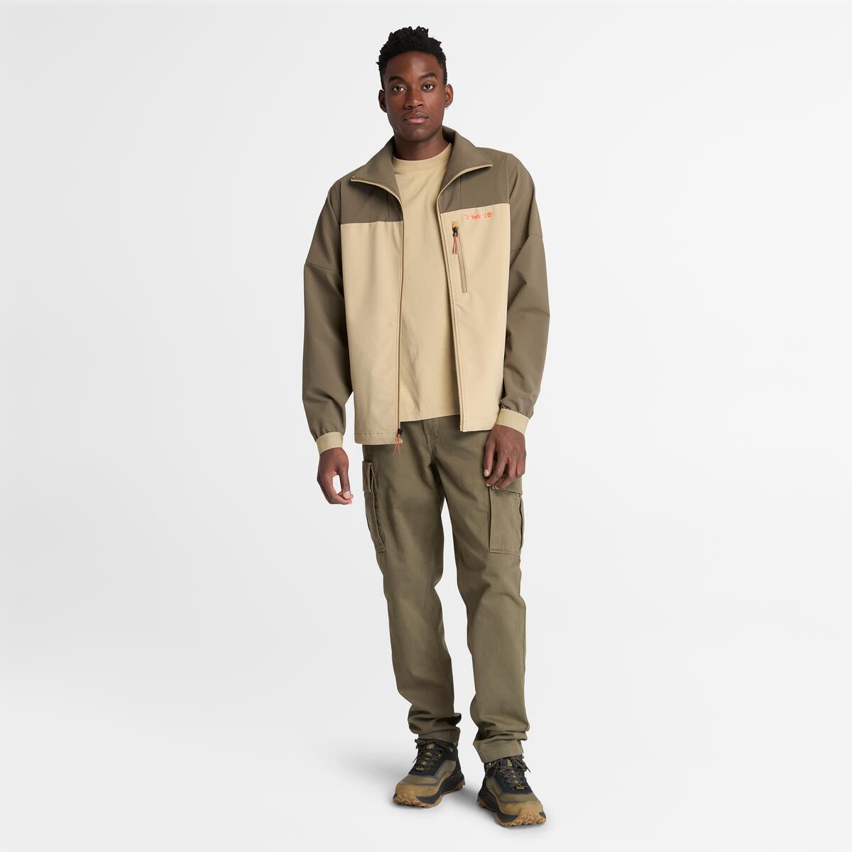 Buy Men's DWR Softshell Jacket in Leaf Green - Online at TIMBERLAND ...