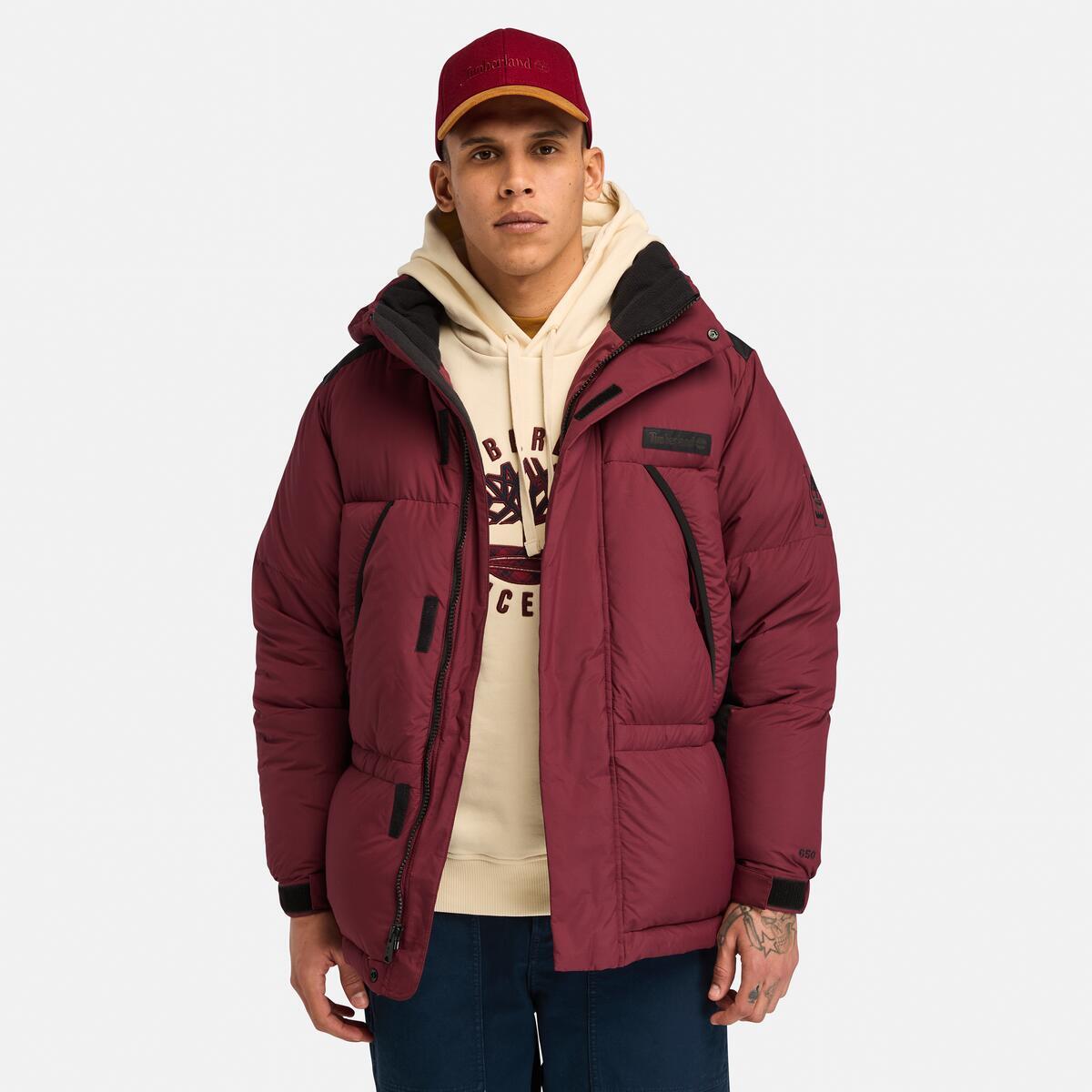 Buy Men's Howker Puffer Parka in Tawny Port - Online at TIMBERLAND ...