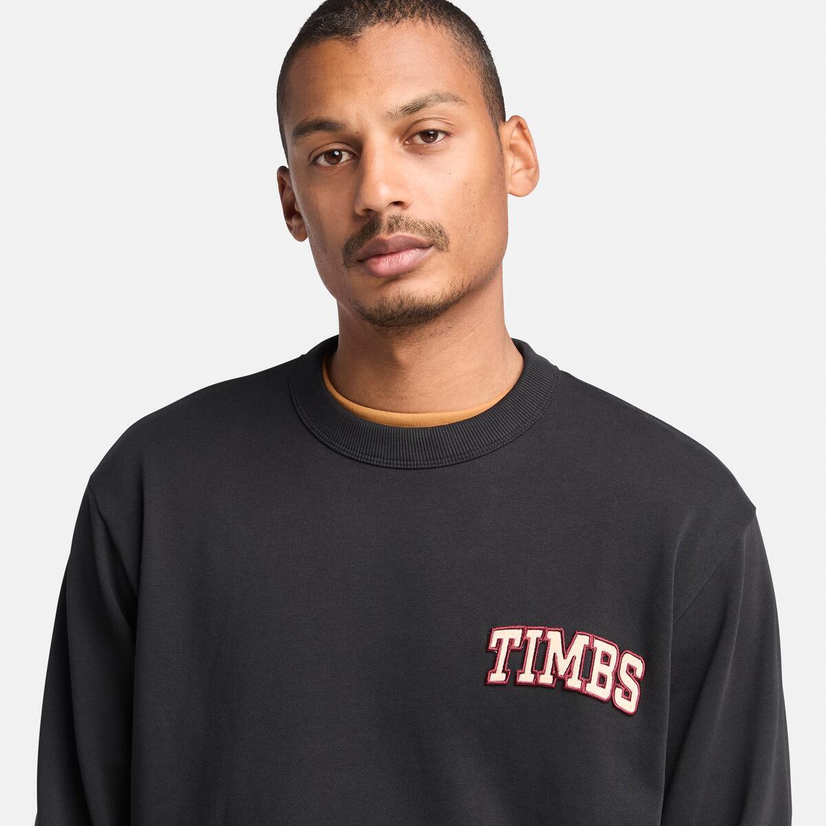 Buy Men's Timbs Graphic Crew in Black - Online at TIMBERLAND ...
