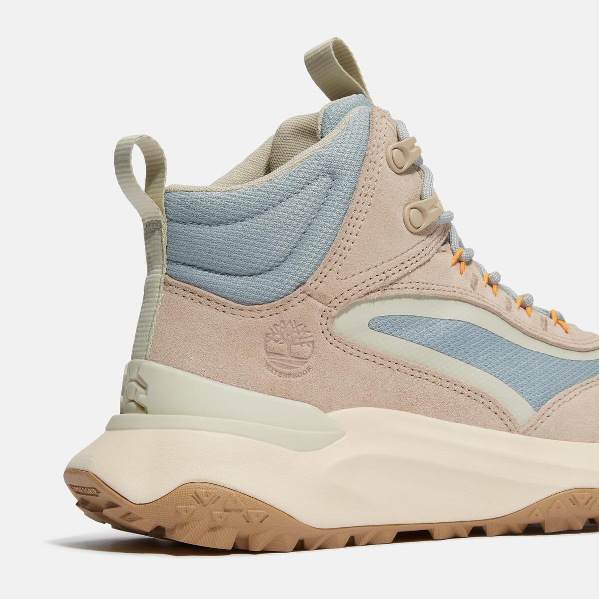 Buy Women's Motion Access Waterproof Mid in Light Beige Suede - Online ...